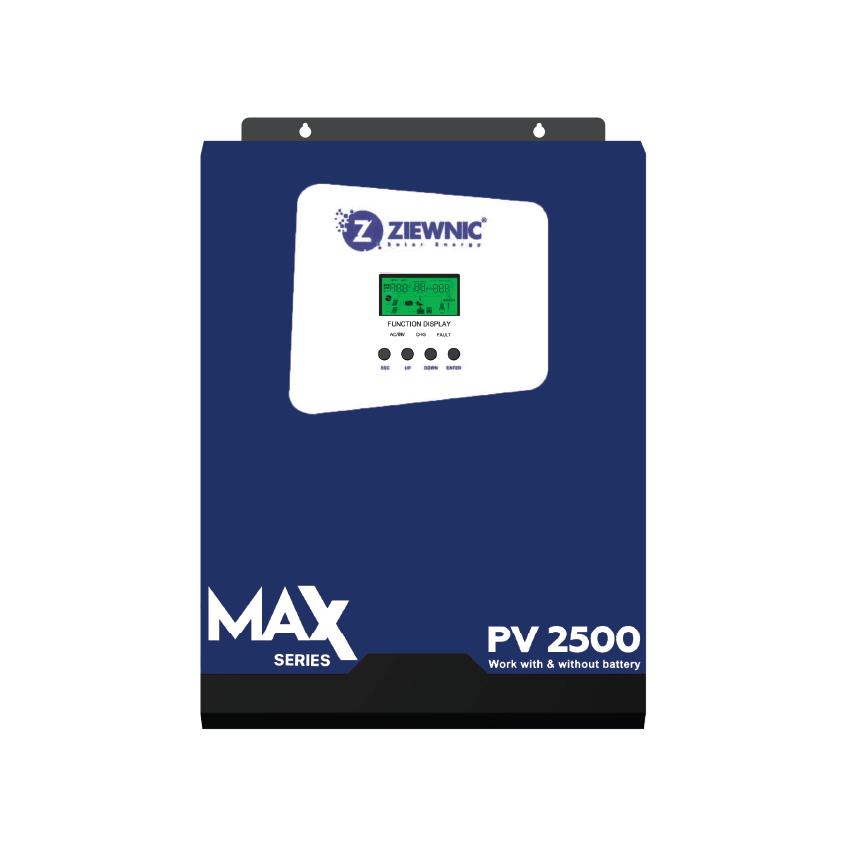 Buy SOLAR HYBRID INVERTER MAX (1.7KVA) PV2500 in Pakistan - ZIEWNIC ...